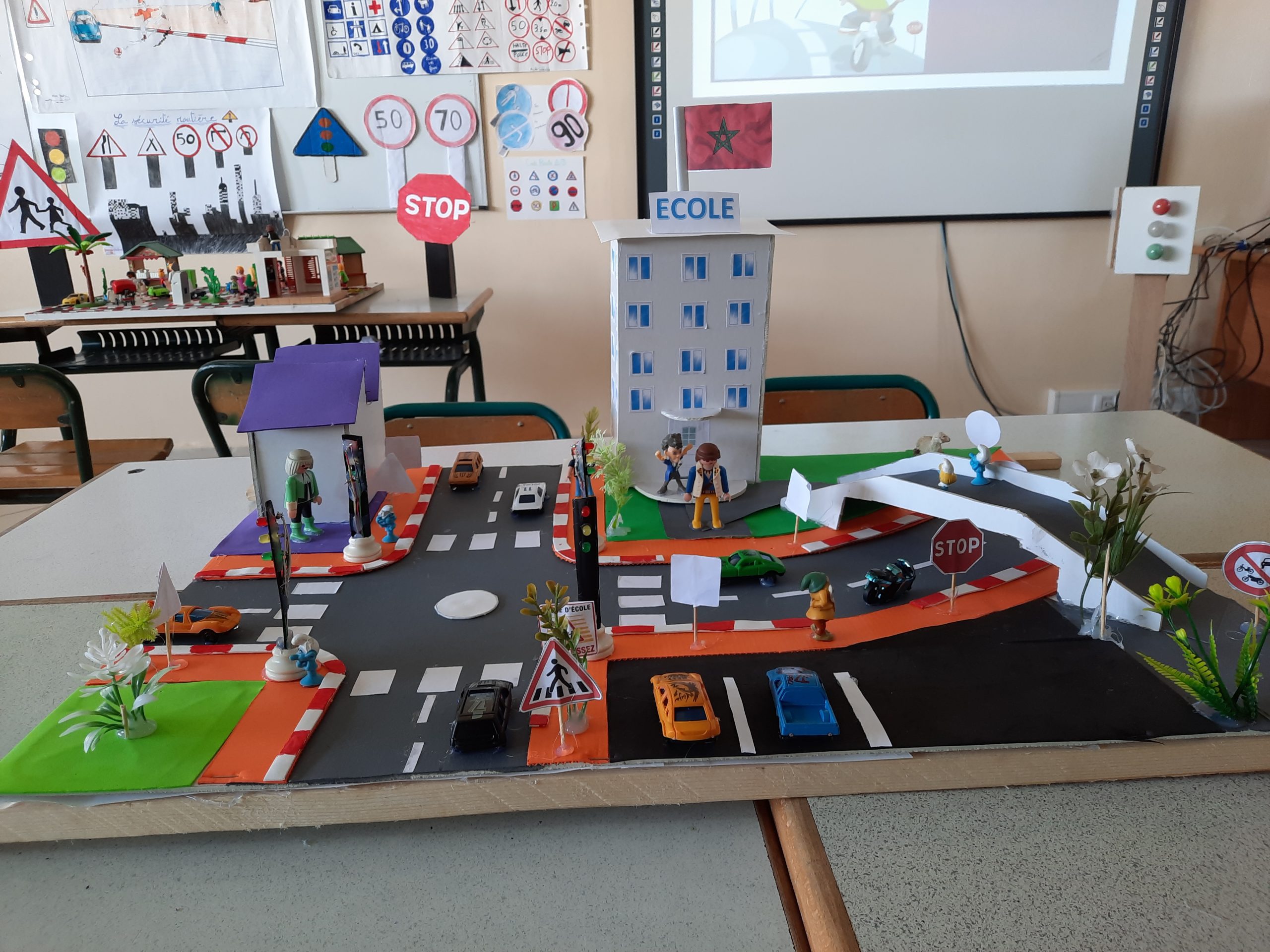 Nos élèves célèbrent la journée nationale de la sécurité routière ...